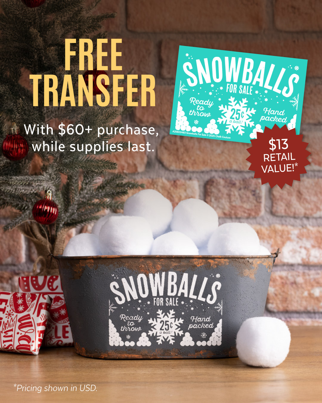Asset - GWP Snowballs for Sale – Chalk Couture